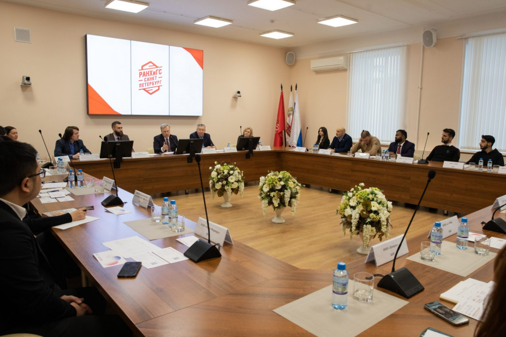 RANEPA St. Petersburg management meets international partners — NWIM PANEPA