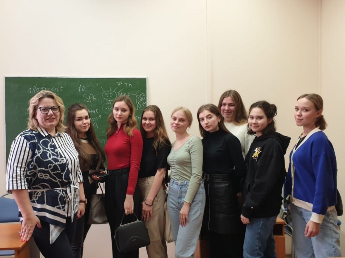 International tourism business: RANEPA St. Petersburg students meet ...