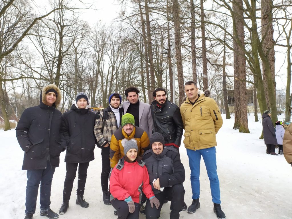 International students of RANEPA St. Petersburg joined a festive city ...
